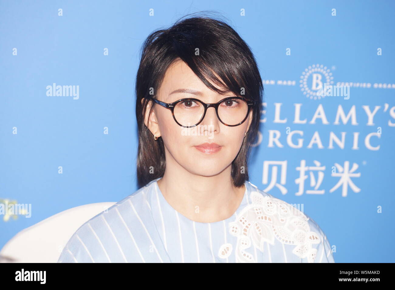 Singaporean singer Stefanie Sun attends a promotional event by milk ...