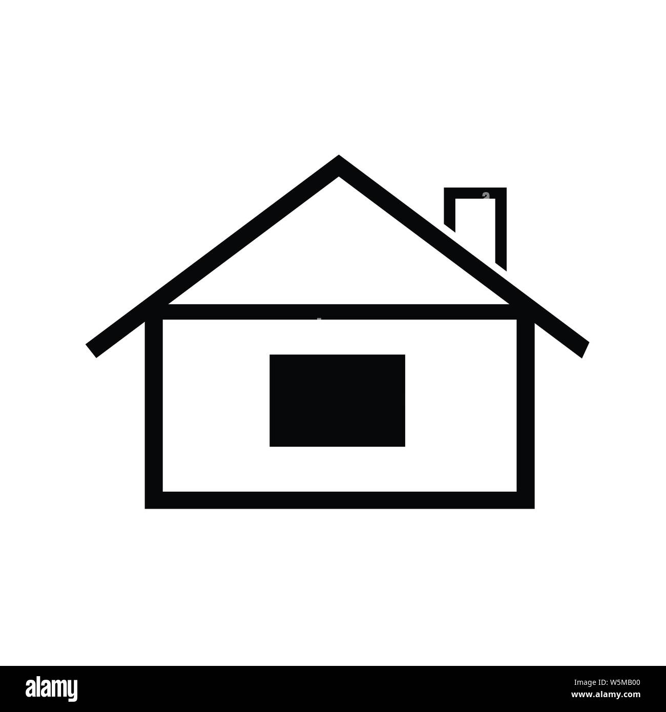 home icon simple symbol Stock Vector Image & Art - Alamy