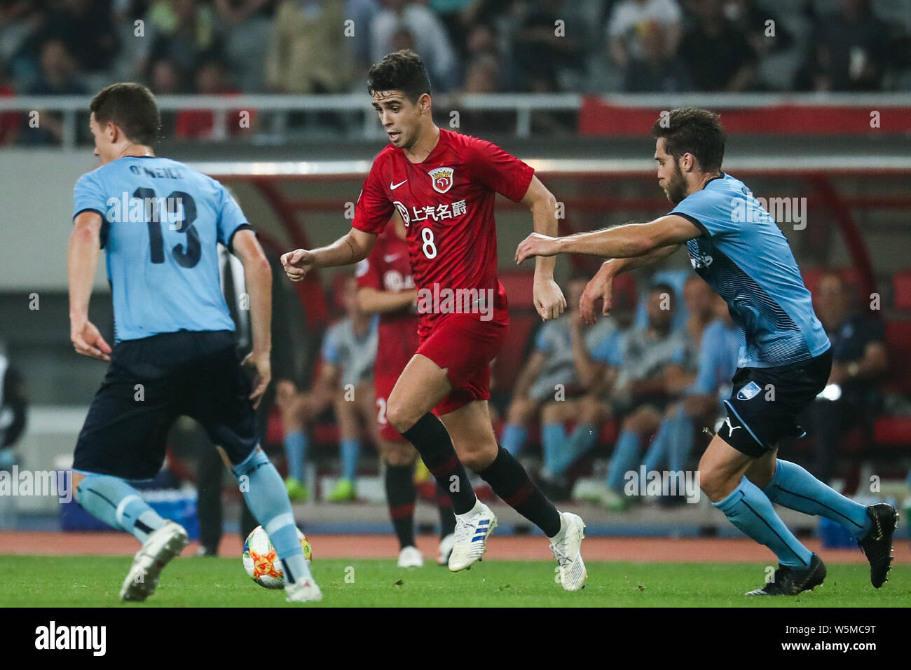 Brazilian football player Oscar dos Santos Emboaba Junior, better known ...