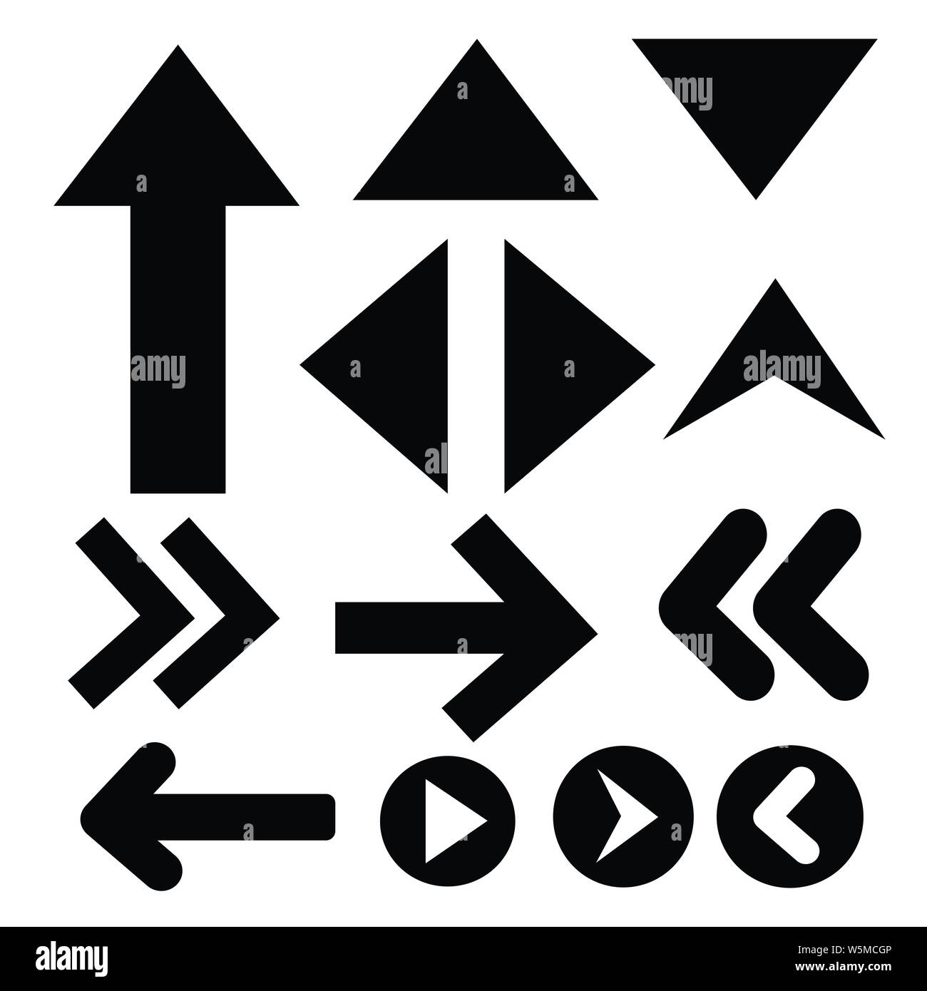 Sign black arrow icon Stock Vector Image & Art - Alamy