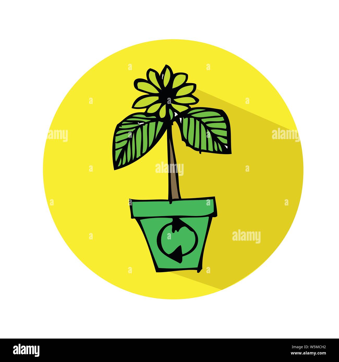 Hand drawn tree icon Stock Vector Image & Art - Alamy