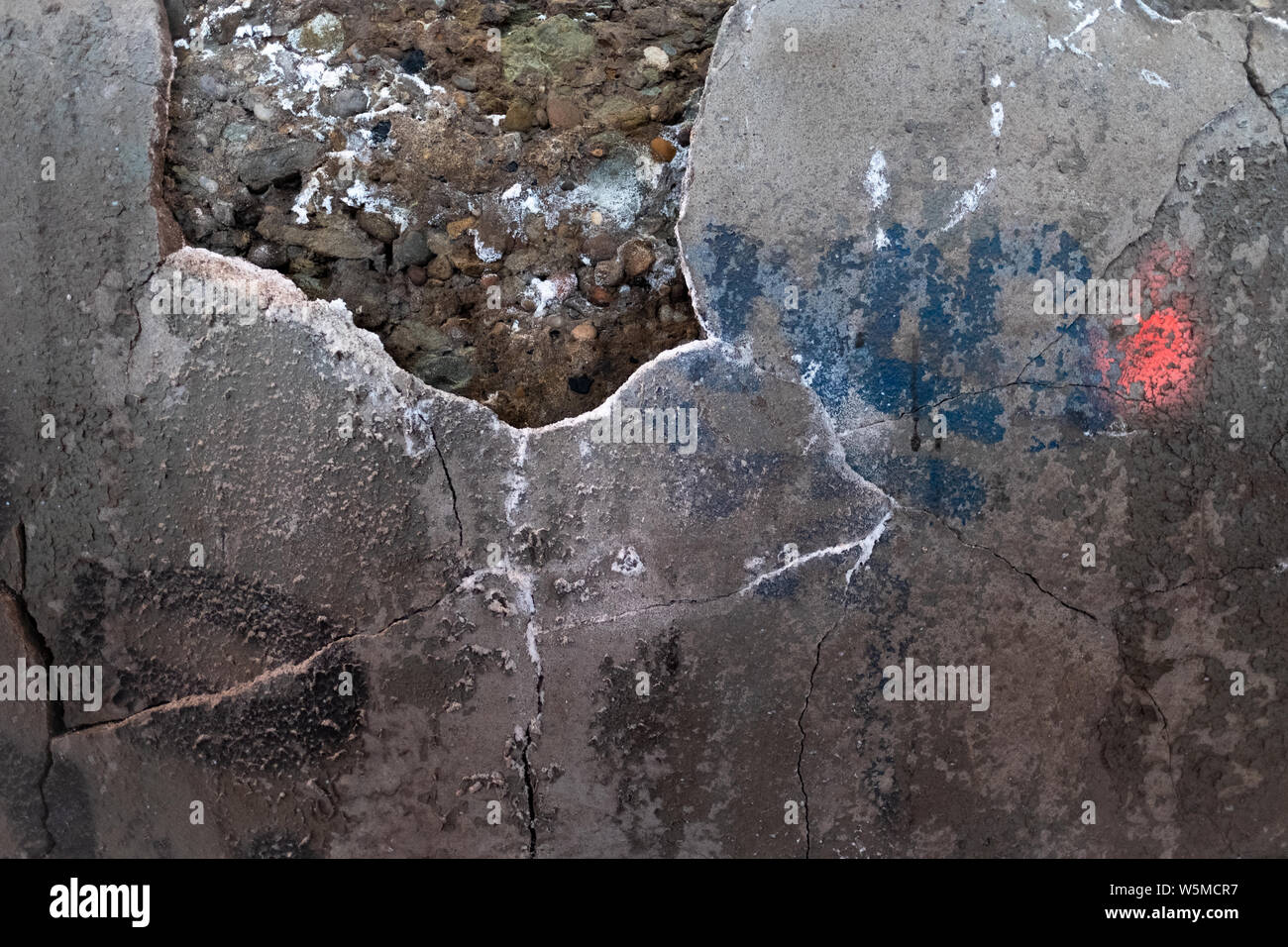 Textured industrial grunge background - peeling, cracked, corroded ...
