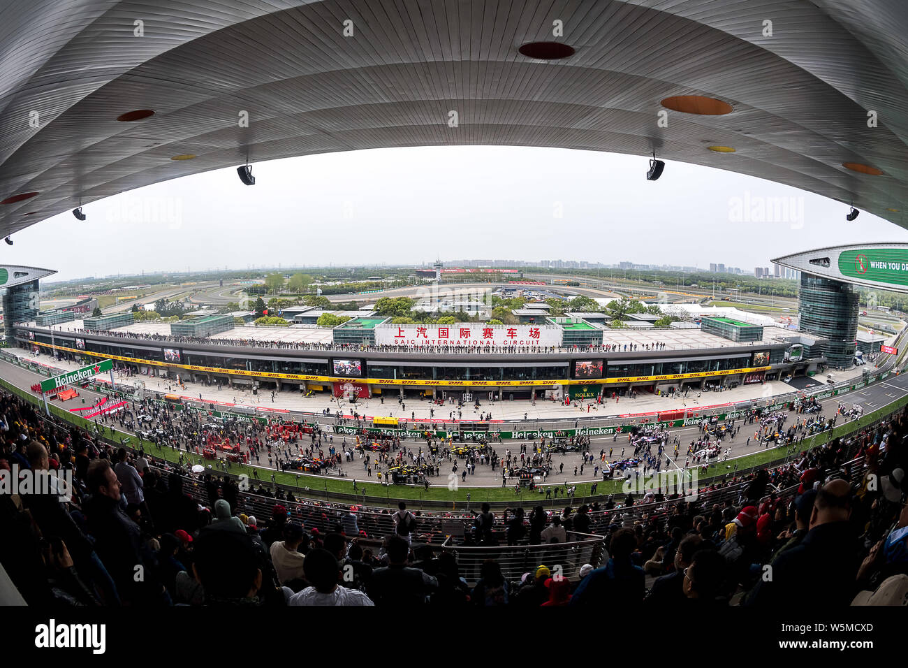 The opening ceremony for the Formula One Heineken Chinese Grand Prix ...