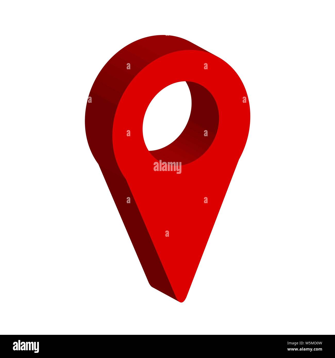 location pin icon Stock Vector Image & Art - Alamy
