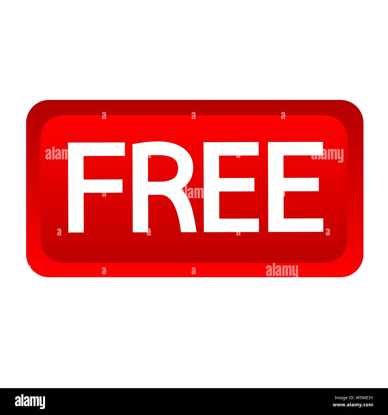 sign button free icon Stock Vector Image & Art - Alamy