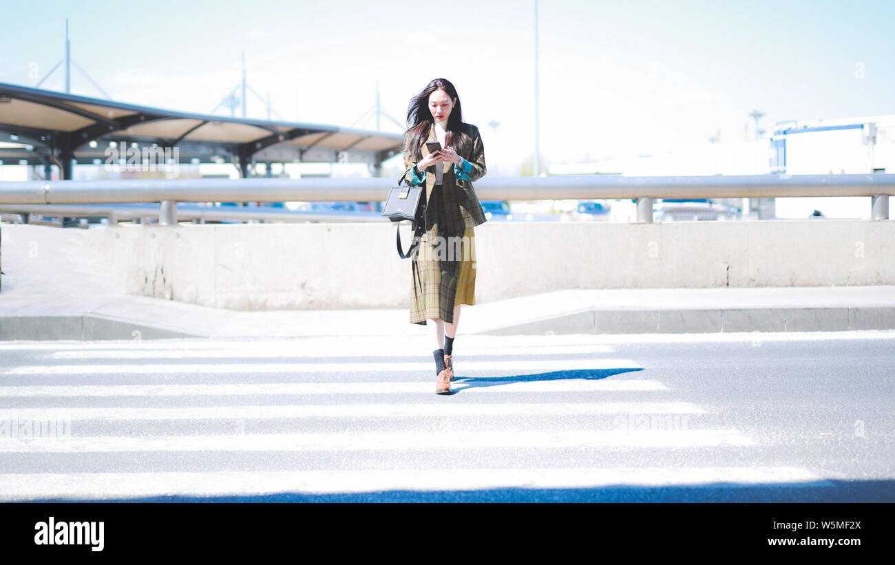 Chinese singer and actress Wang Feifei, known professionally as Fei ...