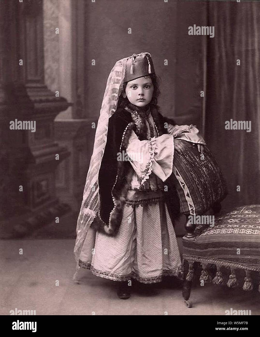 D. Ermakov. Princess Lazarev in Tatar costume Stock Photo - Alamy