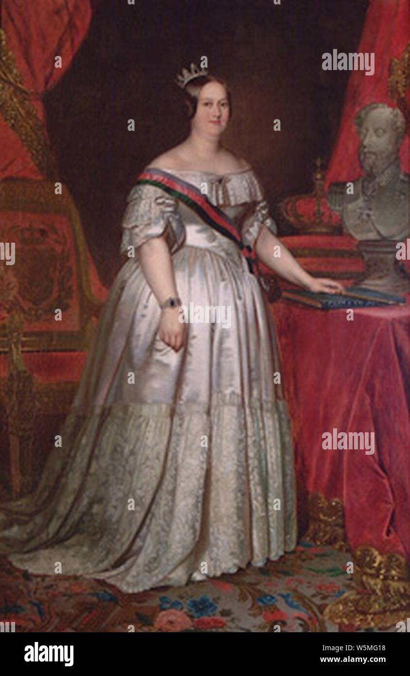 D. Maria II Rainha Stock Photo - Alamy