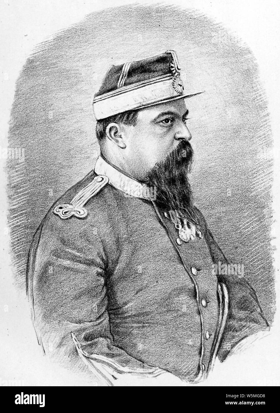 D. William - Le Général Cernat - Ancien Ministre de la Guerre Stock ...