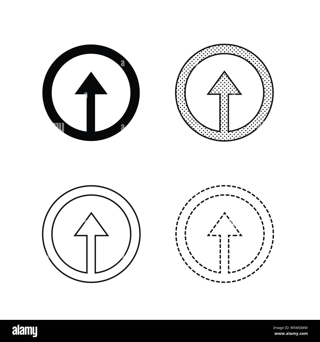 Vector arrow icon illustration Stock Vector Image & Art - Alamy