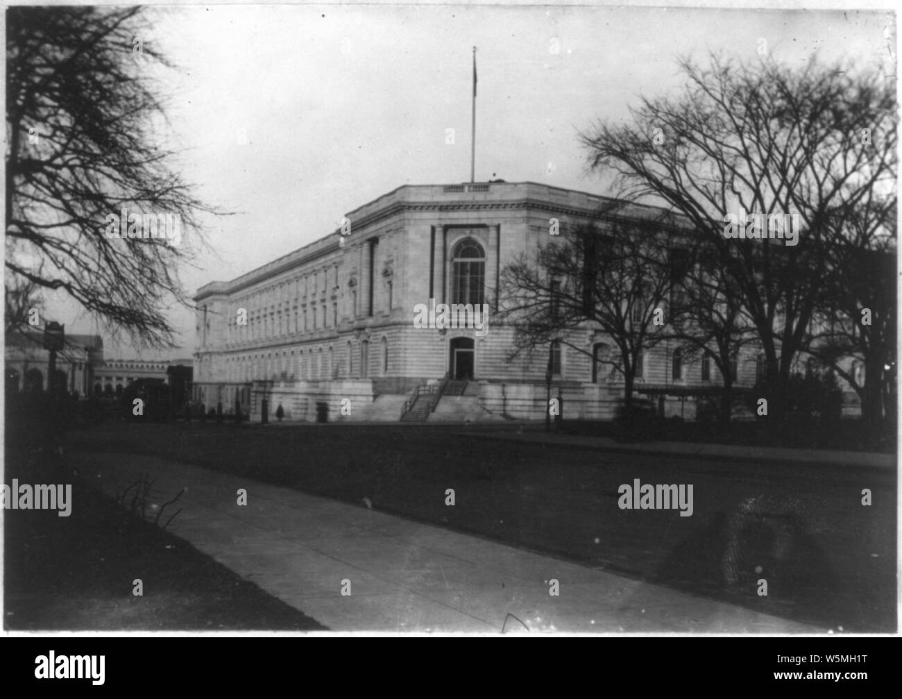 D.C. Washington. Old Senate Office Building. 1910. Exterior Stock Photo ...