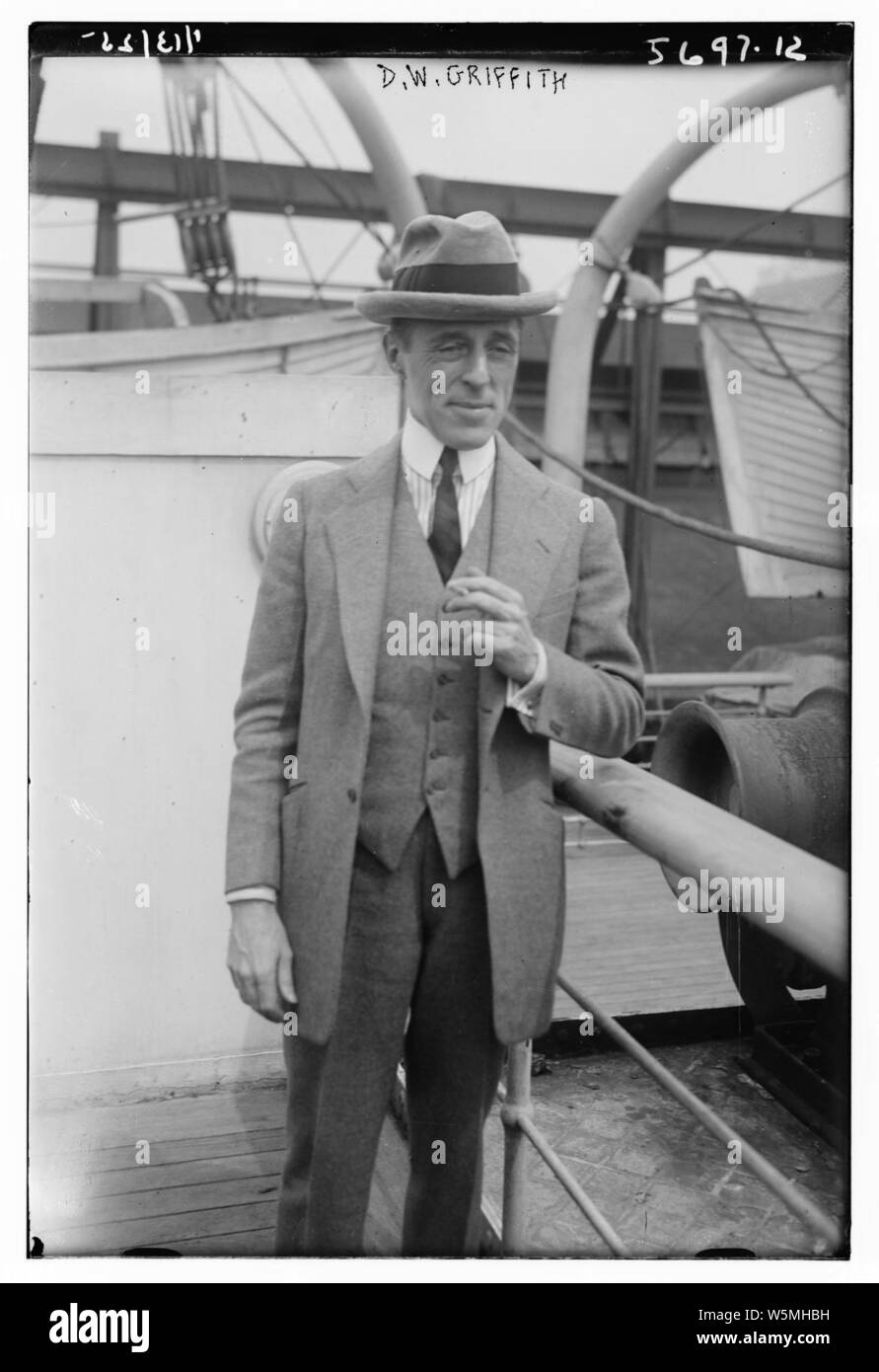 Vintage photo of d w griffith hi-res stock photography and images - Alamy