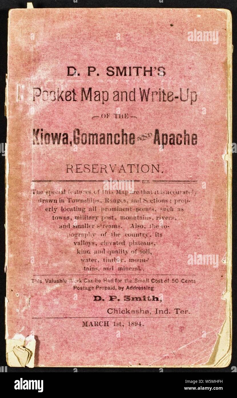 Apache reservation map hi-res stock photography and images - Alamy