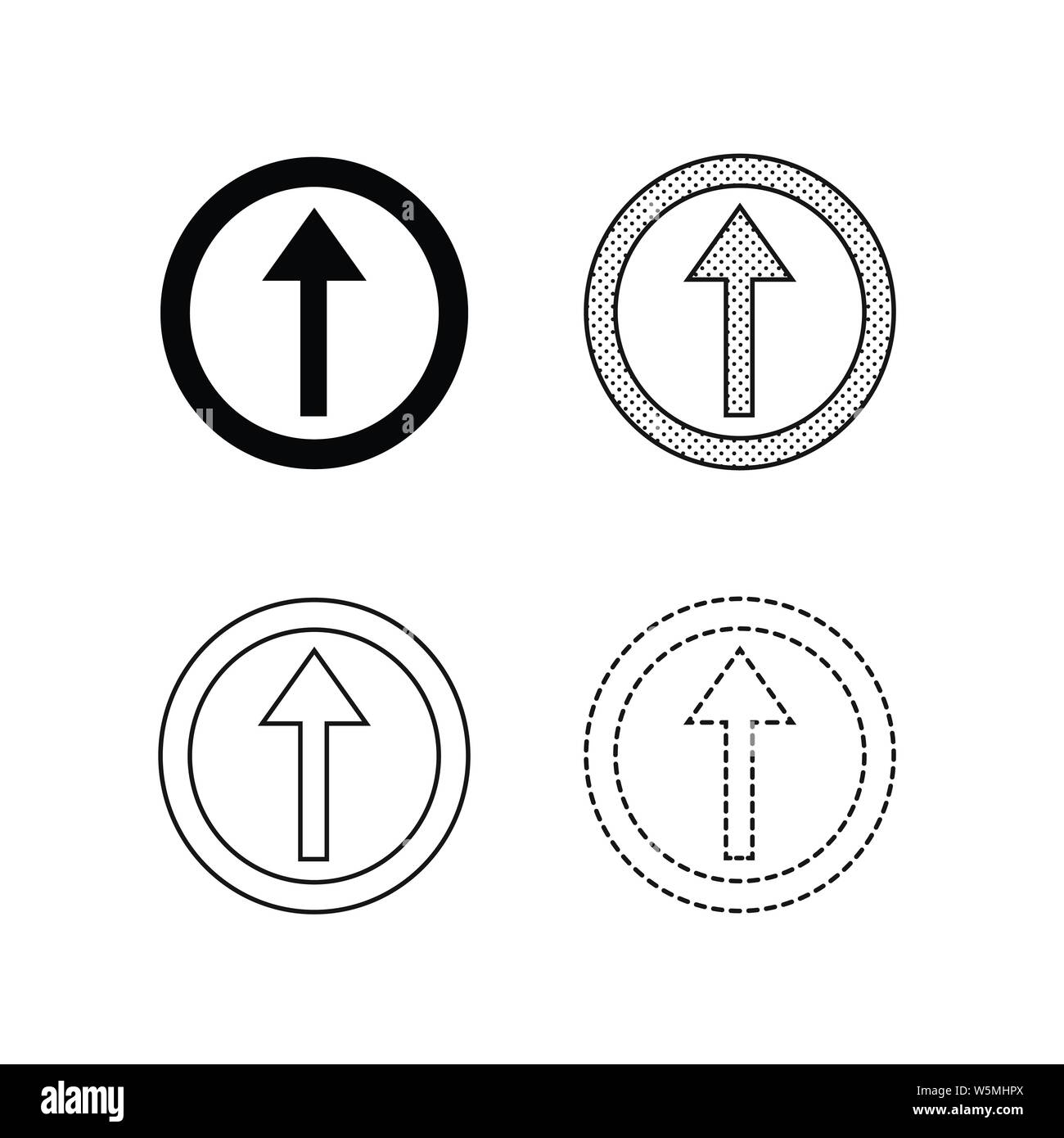 Vector arrow icon illustration Stock Vector Image & Art - Alamy