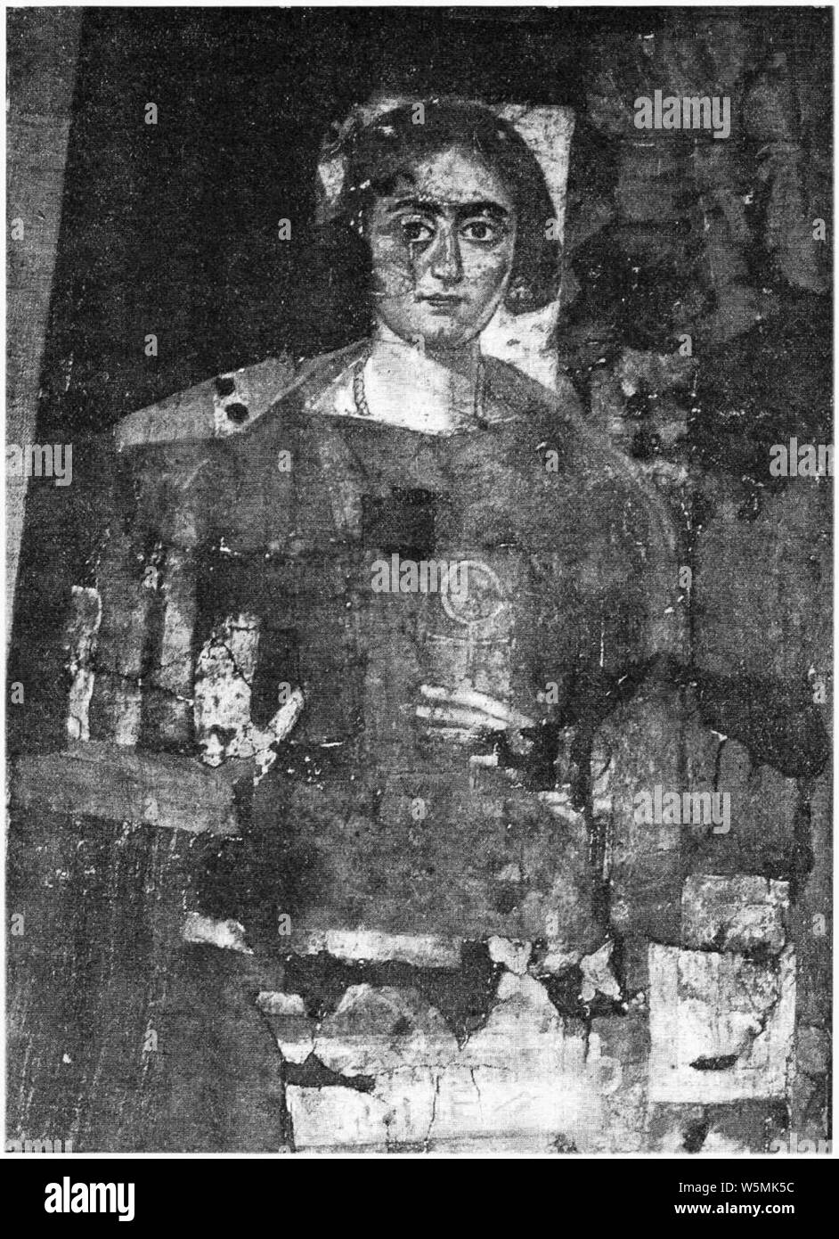 D267- fouilles d‥99antinoe. dame chretienne -liv3-ch1 Stock Photo - Alamy