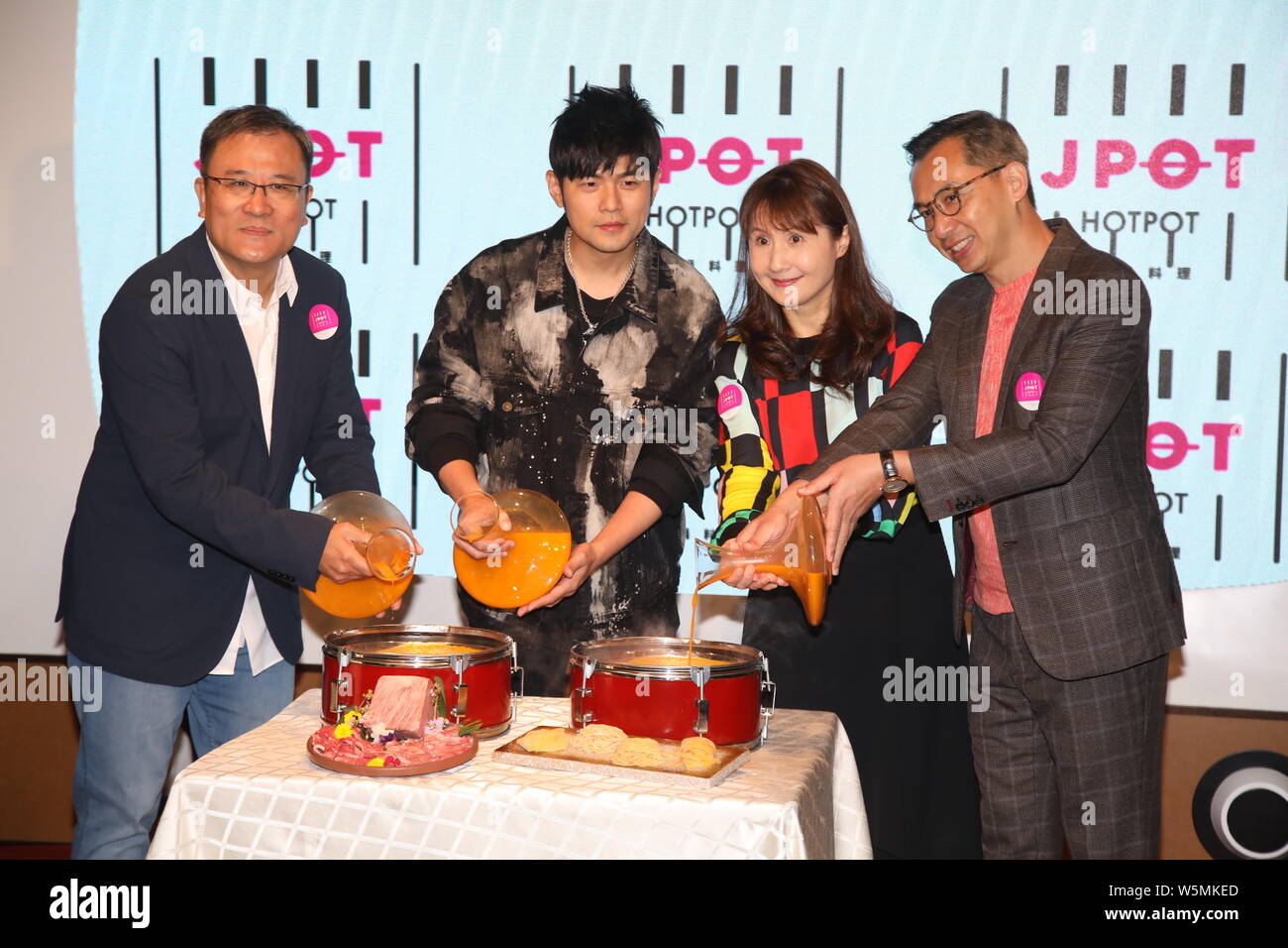 **HONG KONG OUT**Taiwanese singer Jay Chou attends a promotional event ...