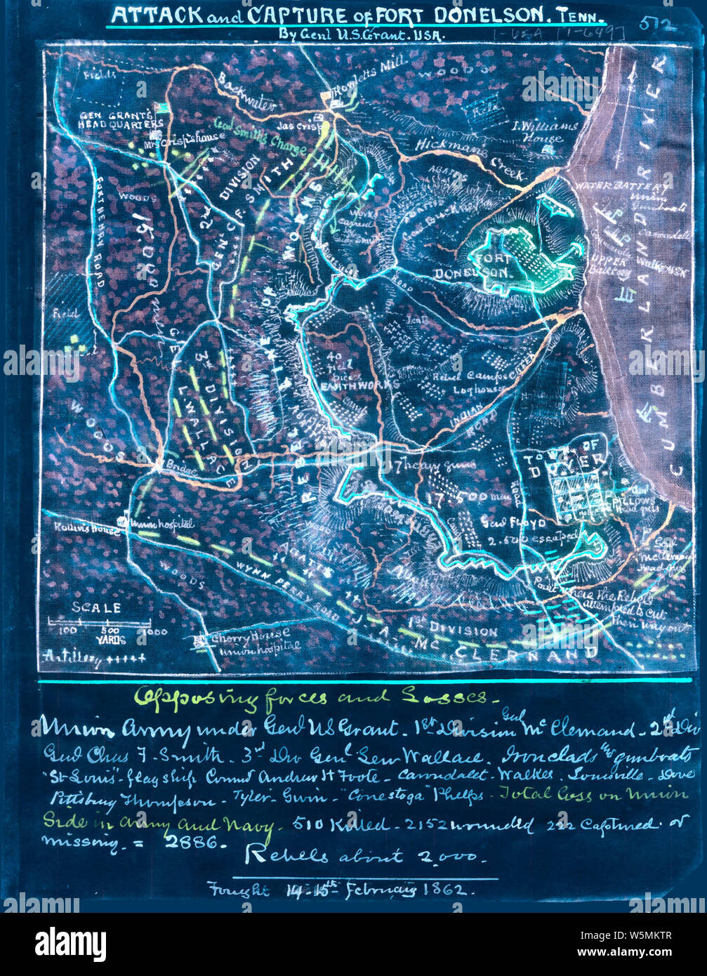 Fort union map us civil war hi-res stock photography and images - Alamy