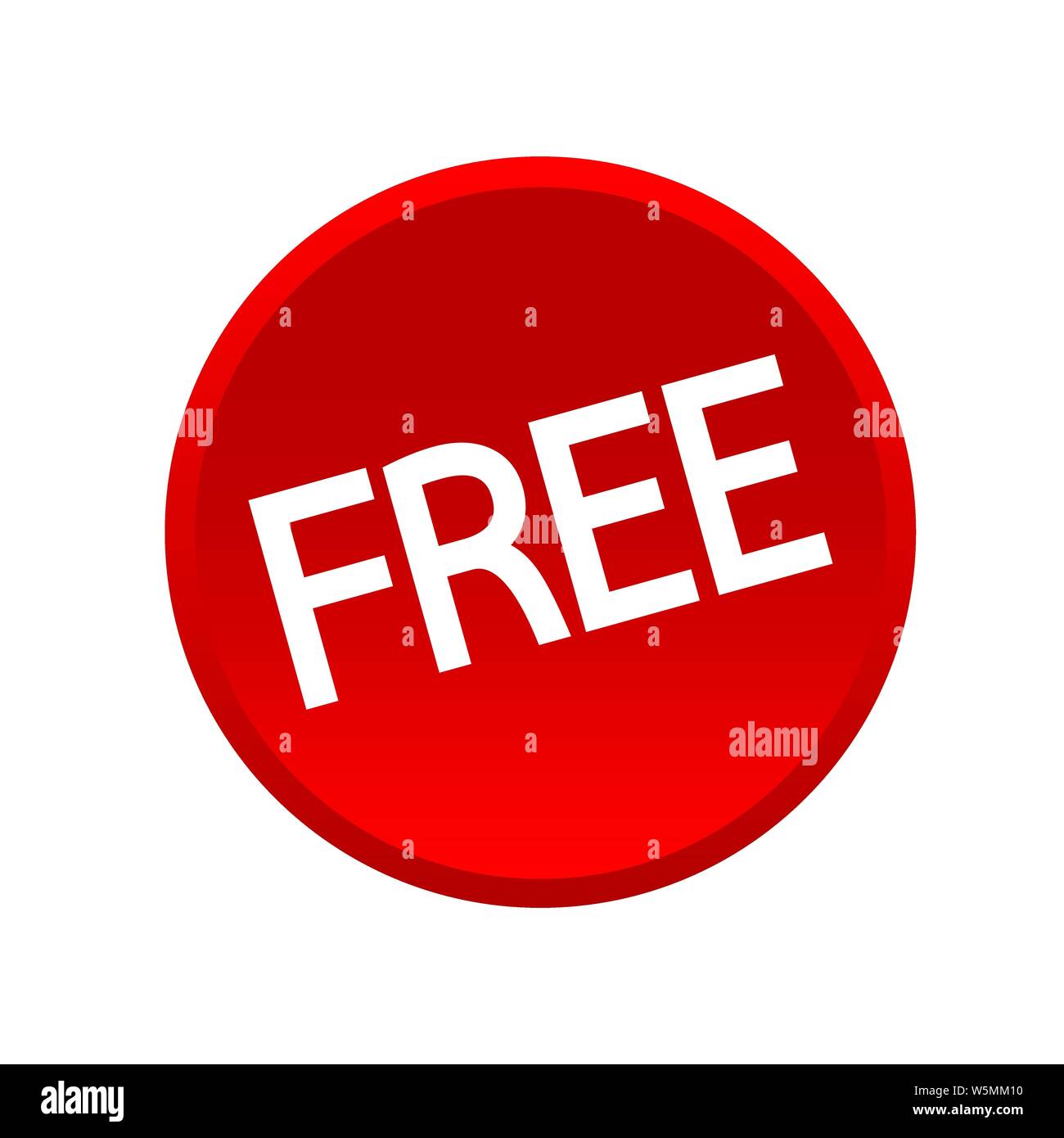 sign button free icon Stock Vector Image & Art - Alamy
