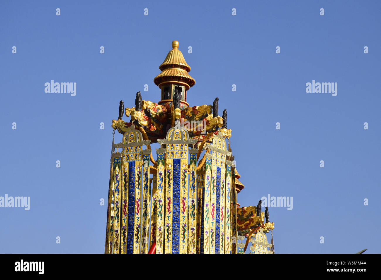 --FILE--The Longevity Lanterns (wanshou deng) are displayed at the ...