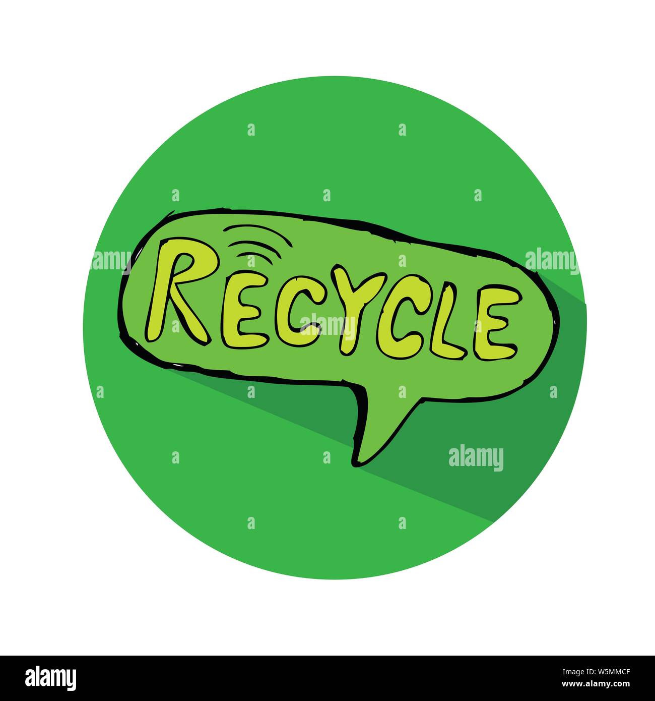Recycle reuse symbols icon hi-res stock photography and images - Alamy