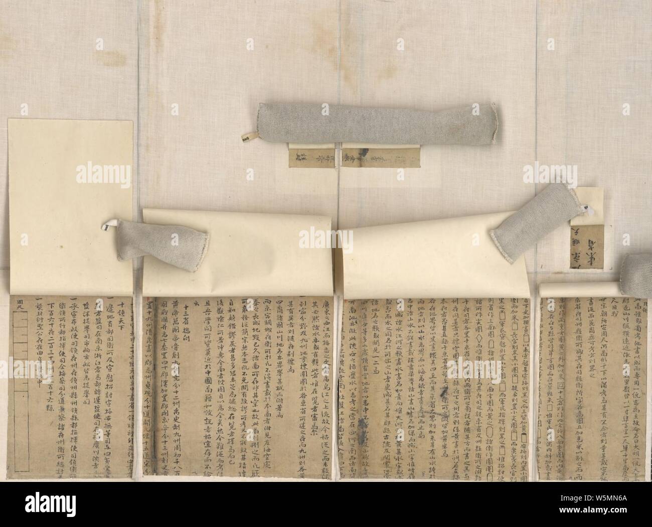 Da Ming yi tong shan he tu Stock Photo - Alamy