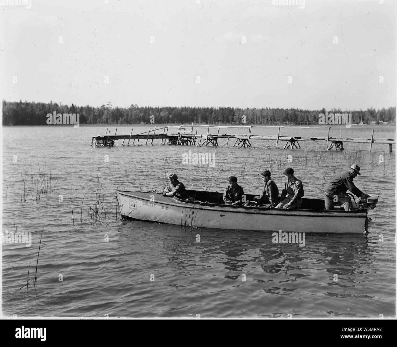 Lake patrol Black and White Stock Photos & Images - Alamy