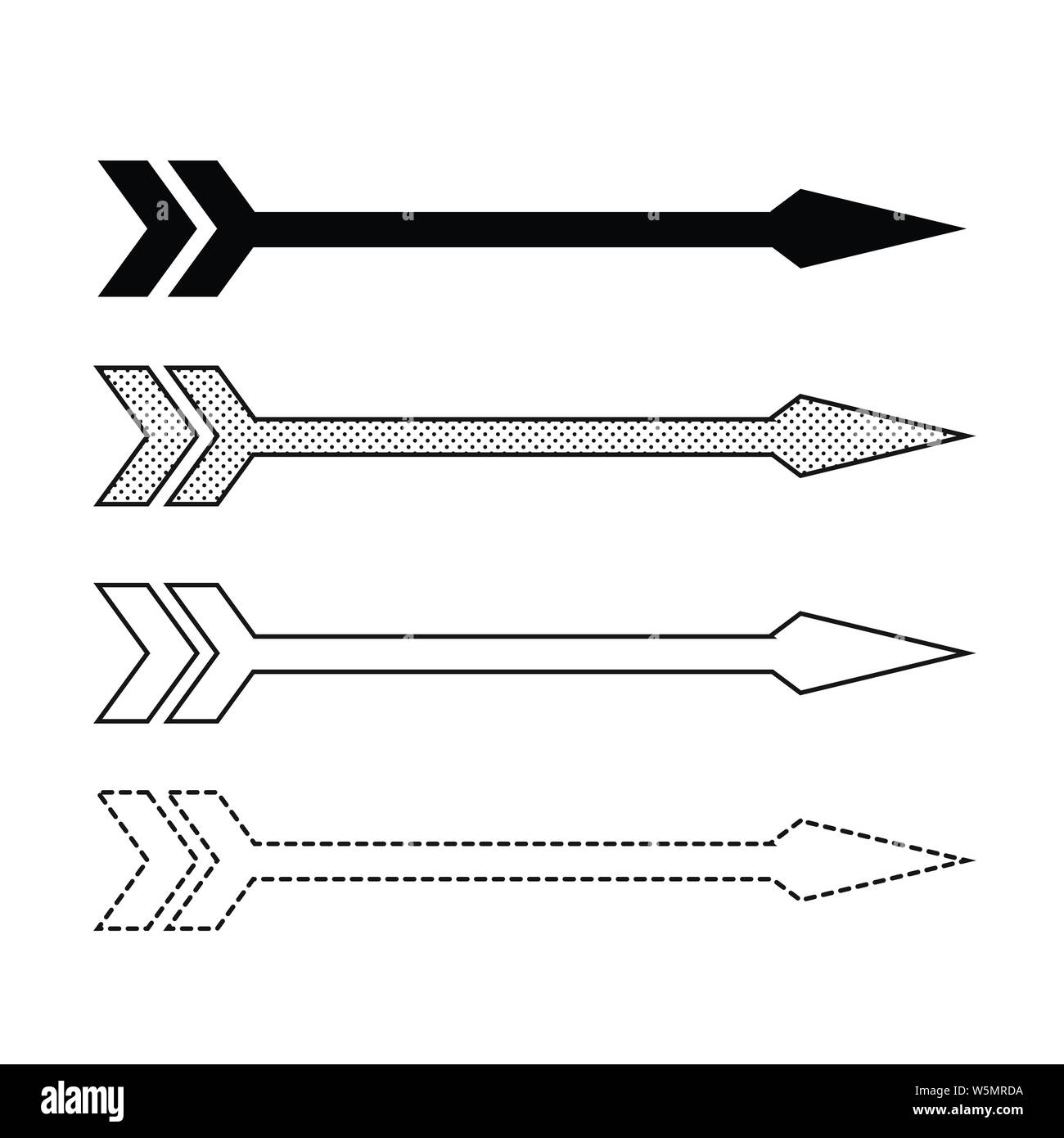 Vector arrow icon illustration Stock Vector Image & Art - Alamy