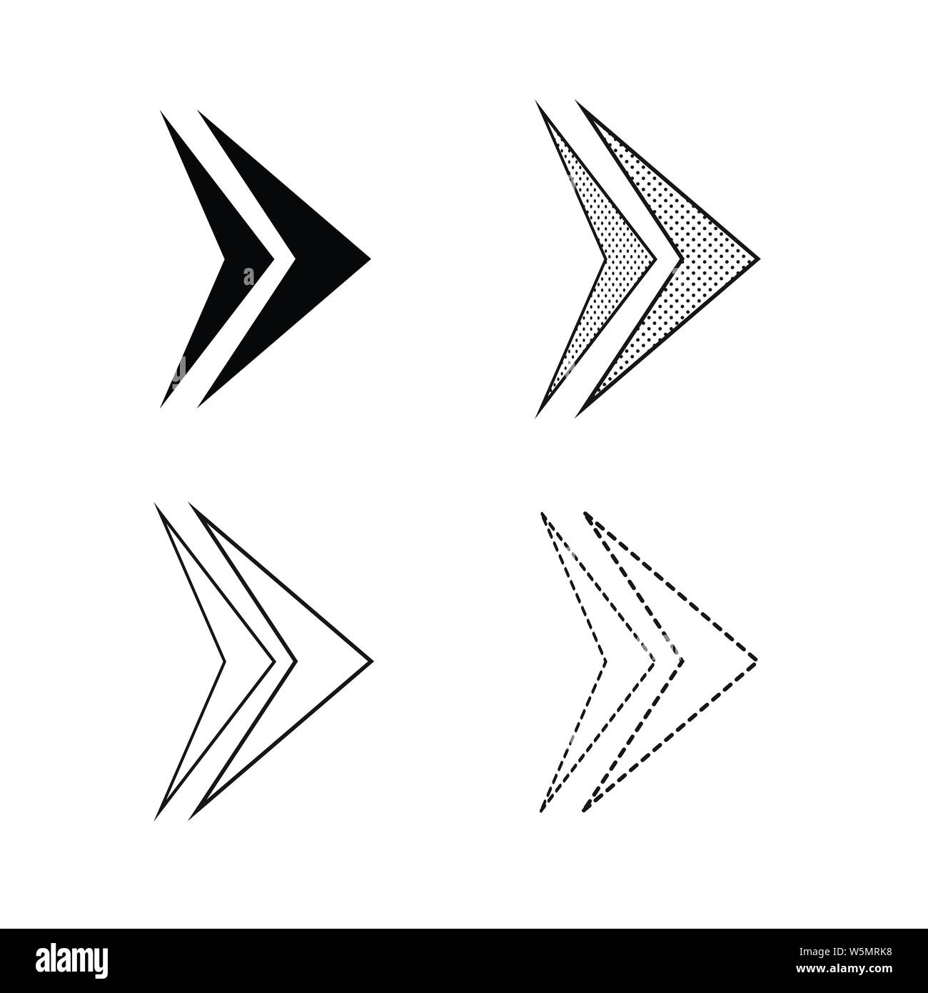 Arrow Icon vector Stock Vector Image & Art - Alamy