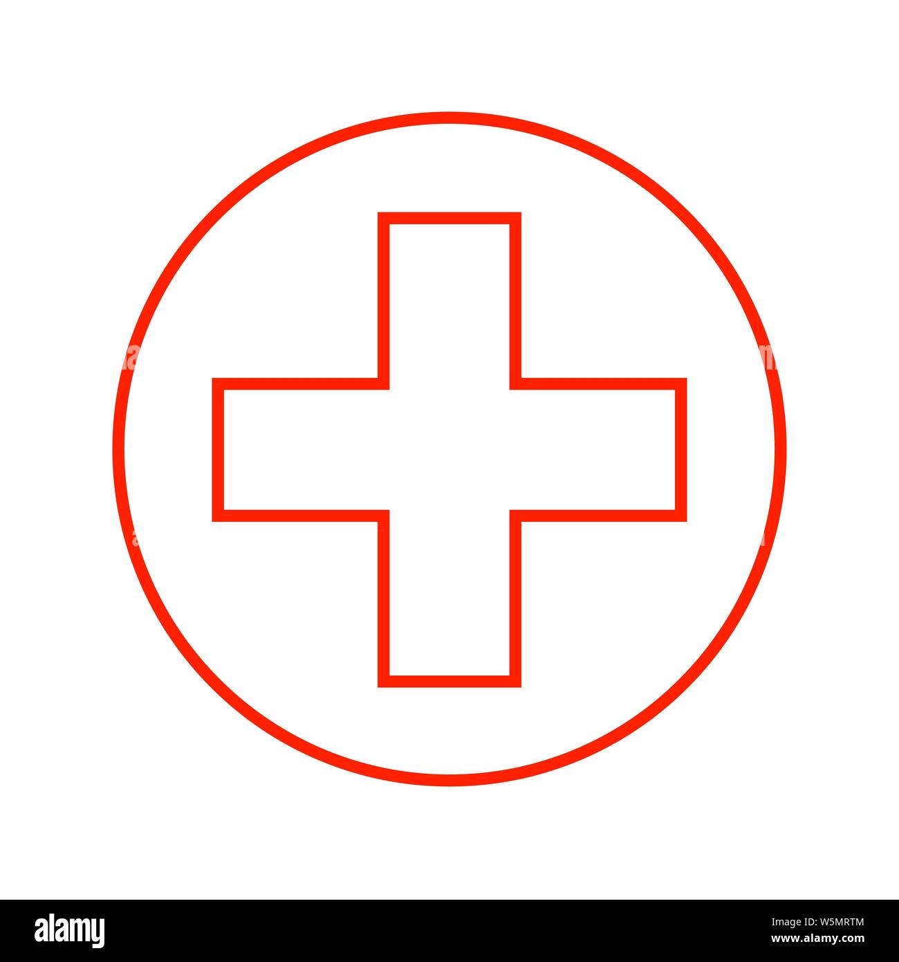 Button Plus icon Stock Vector Image & Art - Alamy