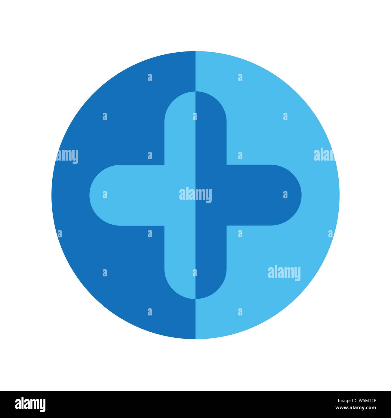 Button Plus icon Stock Vector Image & Art - Alamy