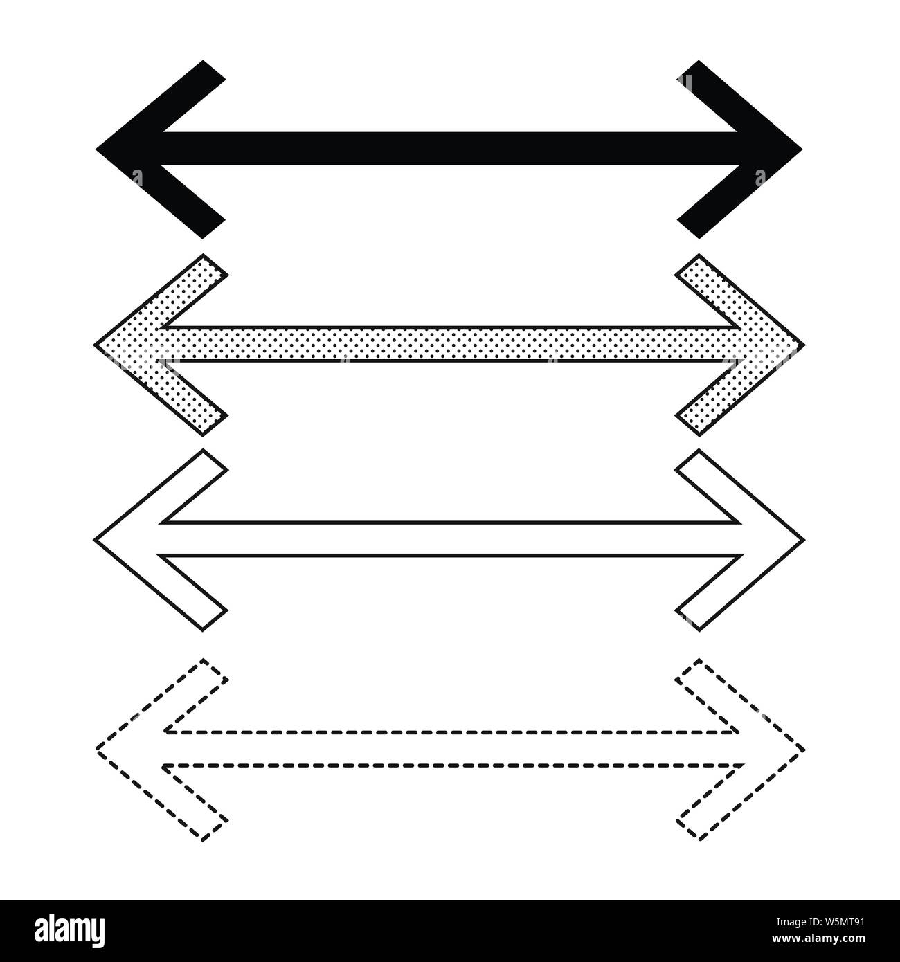 Arrow Icon vector Stock Vector Image & Art - Alamy