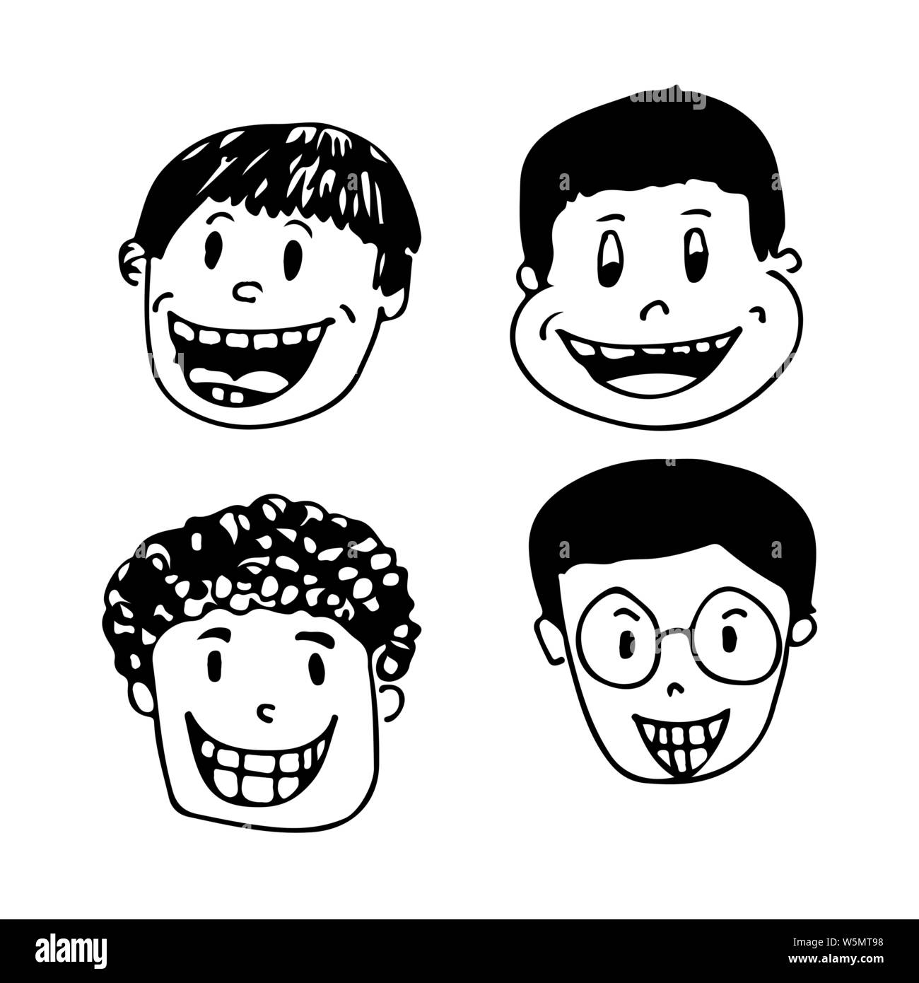 People face cartoon icon Stock Vector Image & Art - Alamy