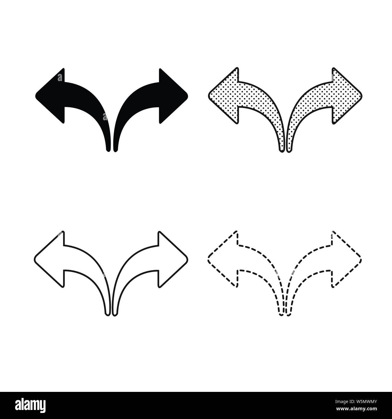 Vector arrow icon illustration Stock Vector Image & Art - Alamy
