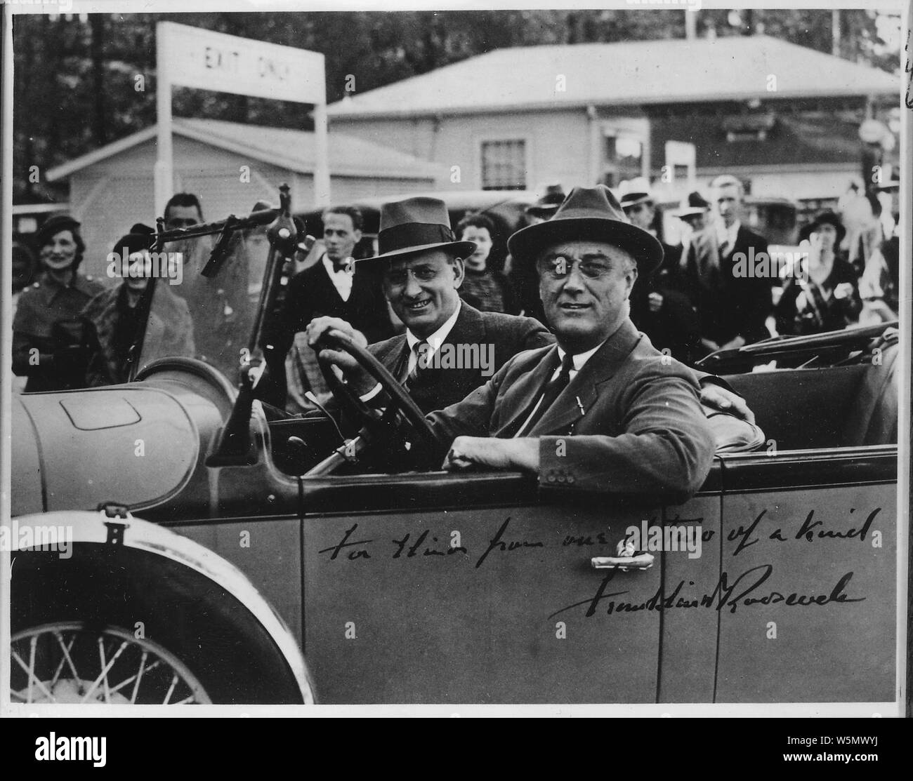 Franklin D. Roosevelt and Henry Morgenthau Jr Stock Photo - Alamy