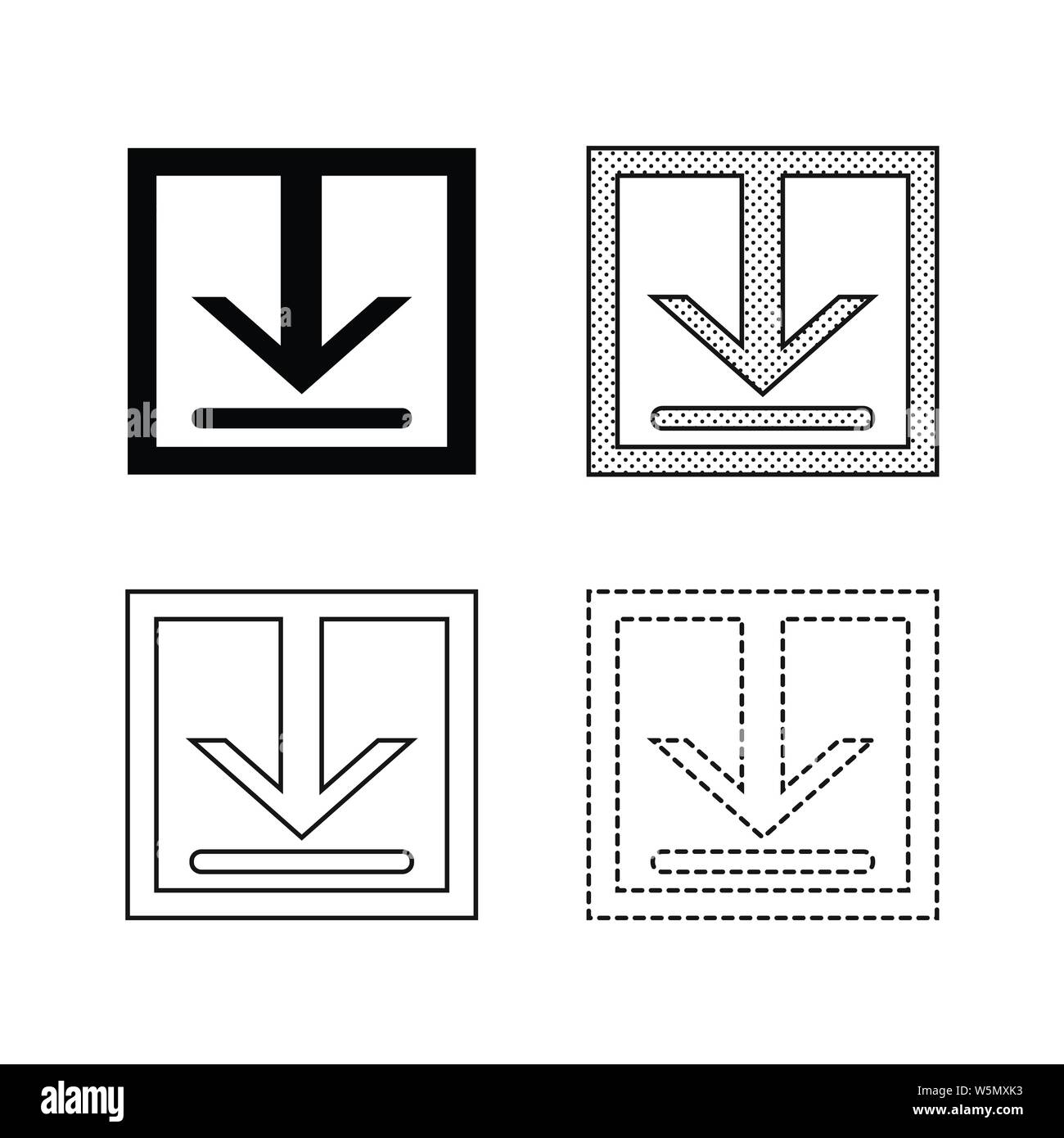 Vector arrow icon illustration Stock Vector Image & Art - Alamy