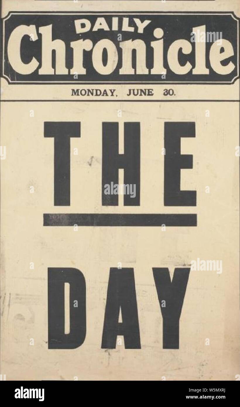 The daily chronicle hi-res stock photography and images - Alamy