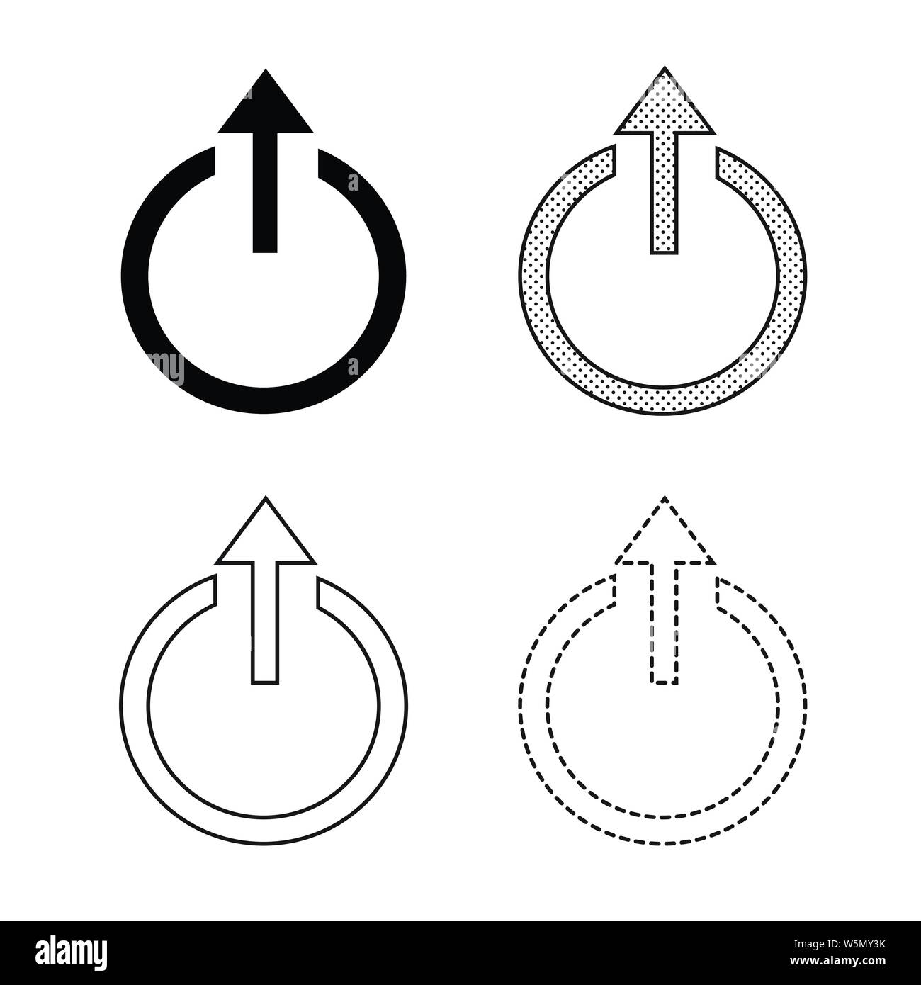 Vector arrow icon illustration Stock Vector Image & Art - Alamy