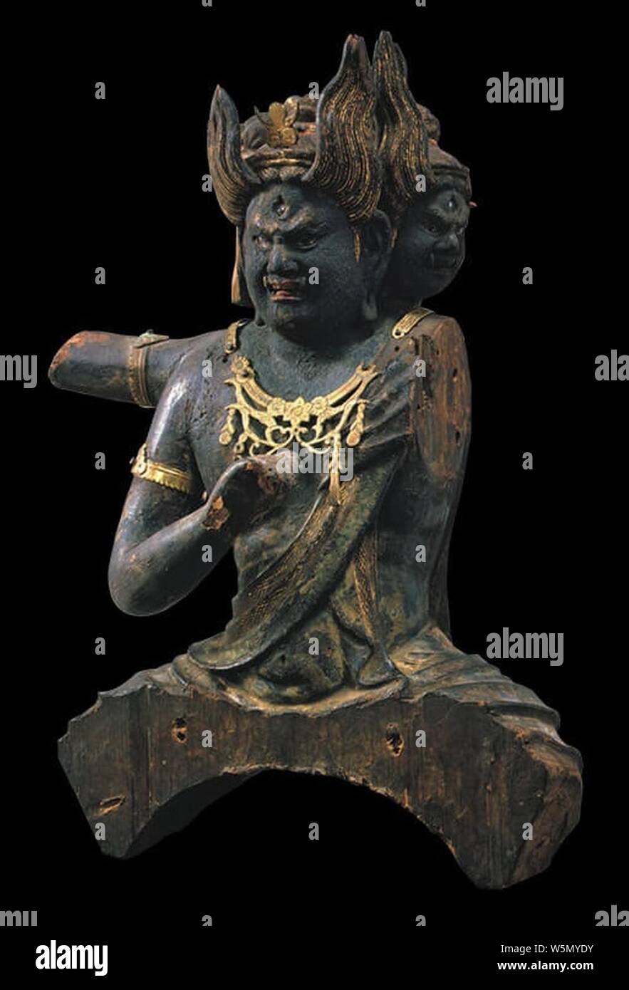 Daitoku Myōō by Unkei Stock Photo - Alamy