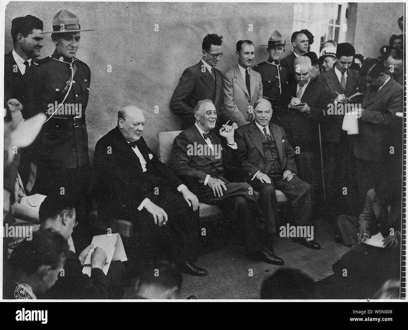 Franklin d roosevelt in quebec hi-res stock photography and images - Alamy