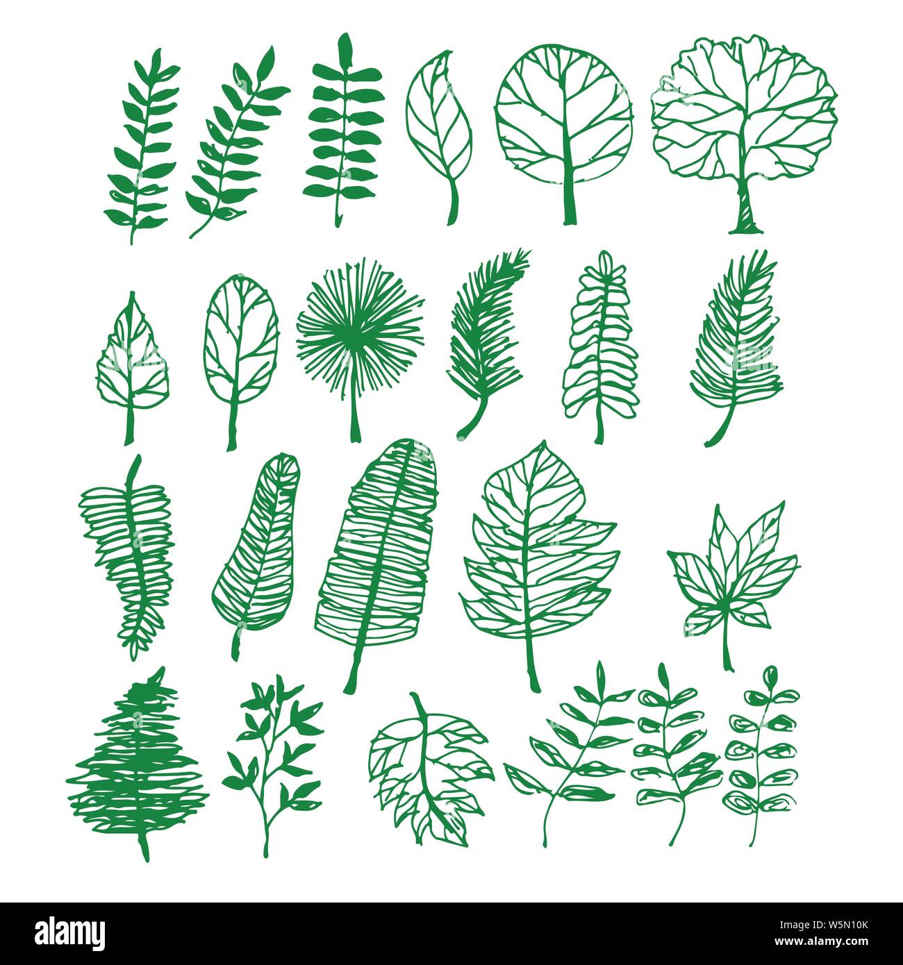 Hand drawn tree icon Stock Vector Image & Art - Alamy