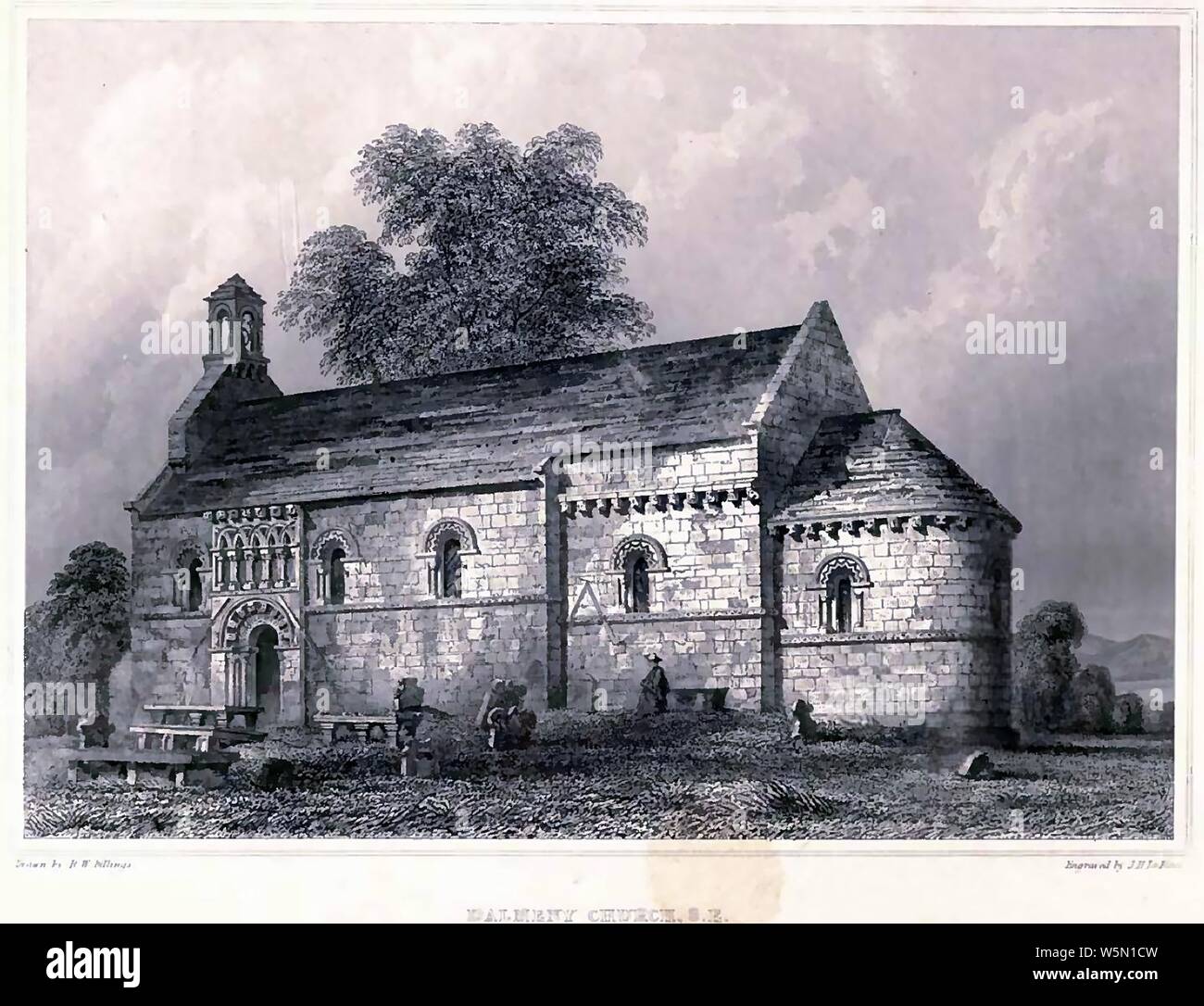 Dalmeny church hi-res stock photography and images - Alamy