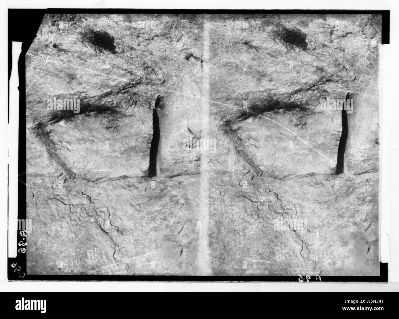 Damascus Gate and environs. Keystone in Solomon's Quarries Stock Photo ...