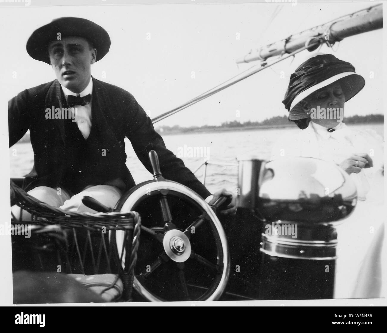 Franklin roosevelt sara delano roosevelt hi-res stock photography and images - Alamy