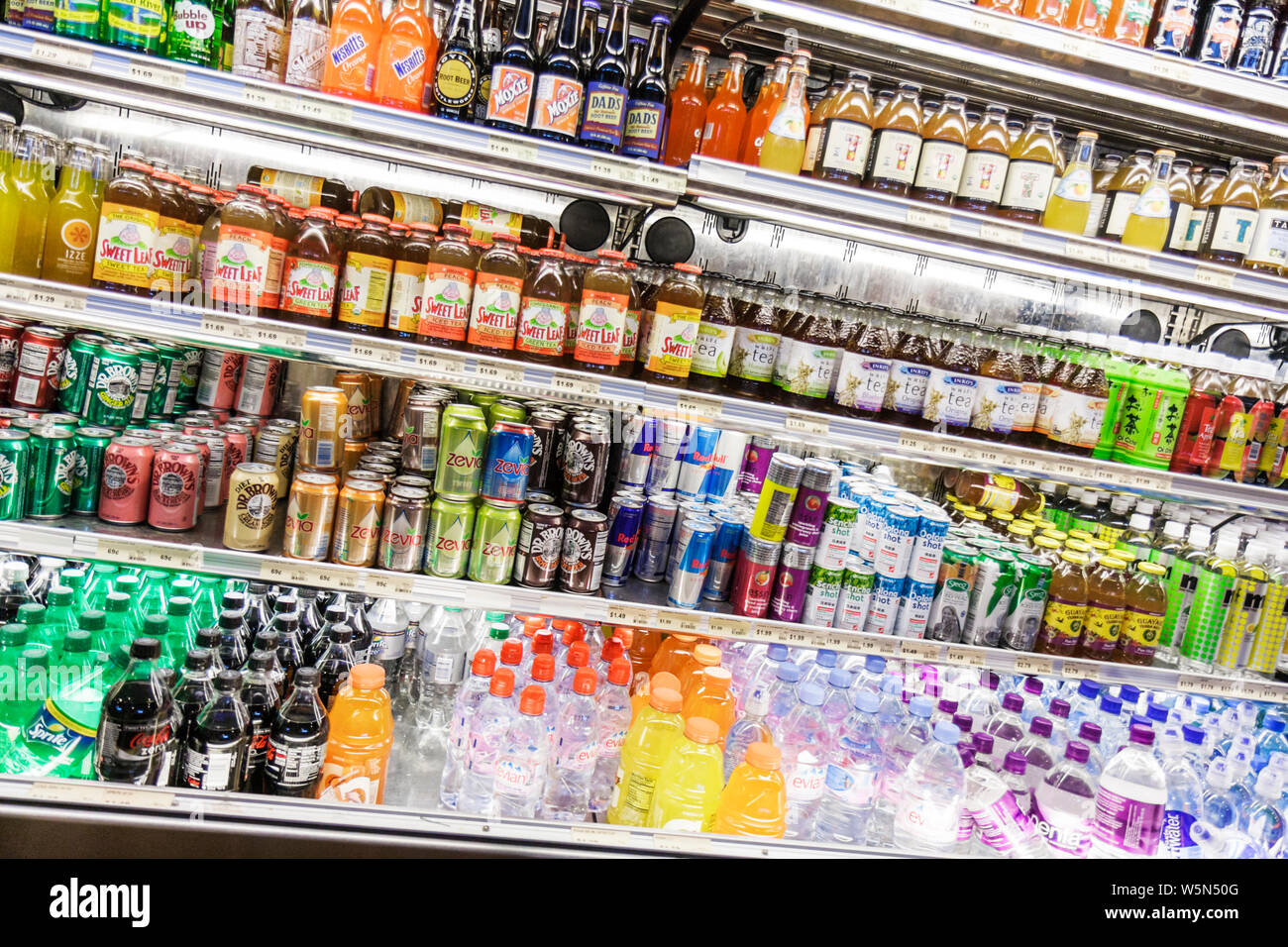 Soft Drink Display High Resolution Stock Photography and Images - Alamy