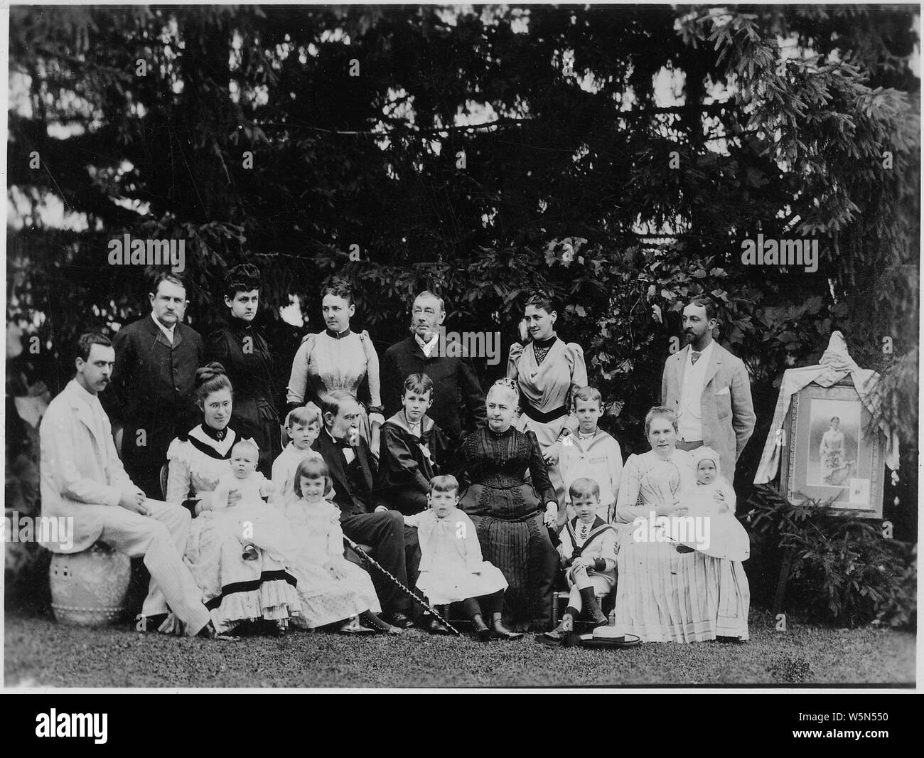 Franklin D. Roosevelt, Delano grandparents, uncles, and cousins in ...