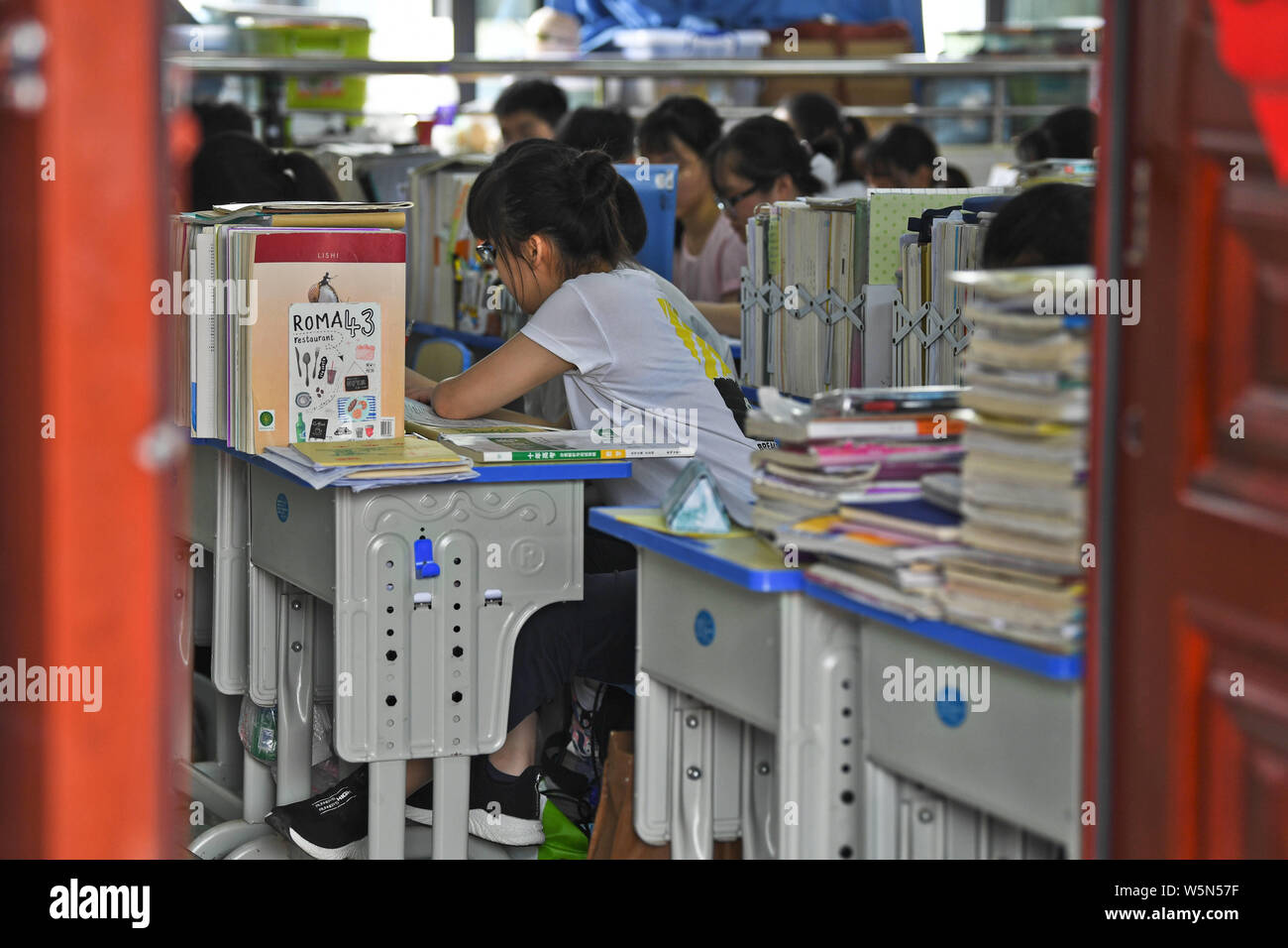 Chinese students prepare for the upcoming annual college entrance ...