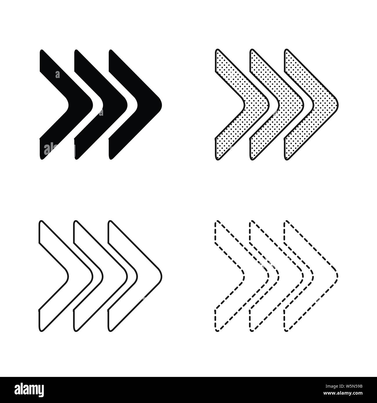 Vector arrow icon illustration Stock Vector Image & Art - Alamy