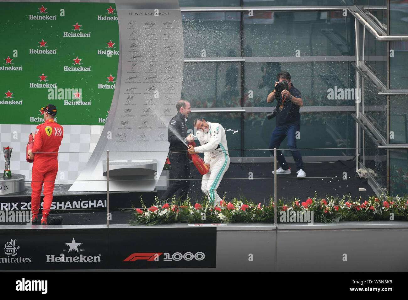 British racing driver Lewis Hamilton of Mercedes-AMG Petronas ...