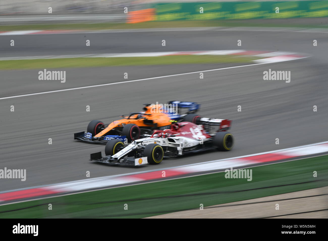 Italian Formula One driver Antonio Giovinazzi of Alfa Romeo Racing ...