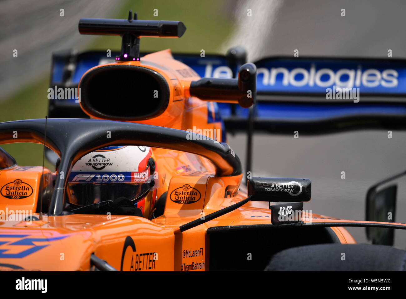 Spanish Formula One driver Carlos Sainz of McLaren Renault competes ...